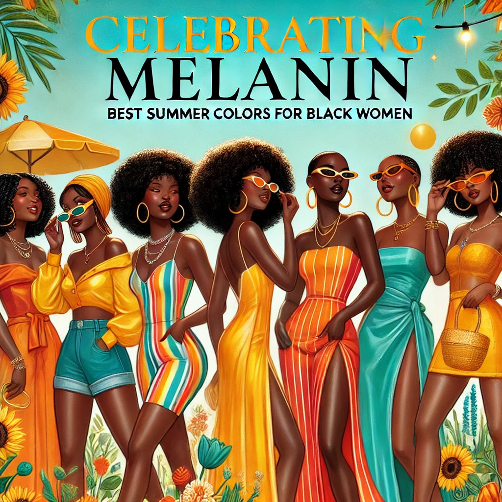 Celebrating Melanin: Best Summer Colors for Black Women – Pretty&Ghetto